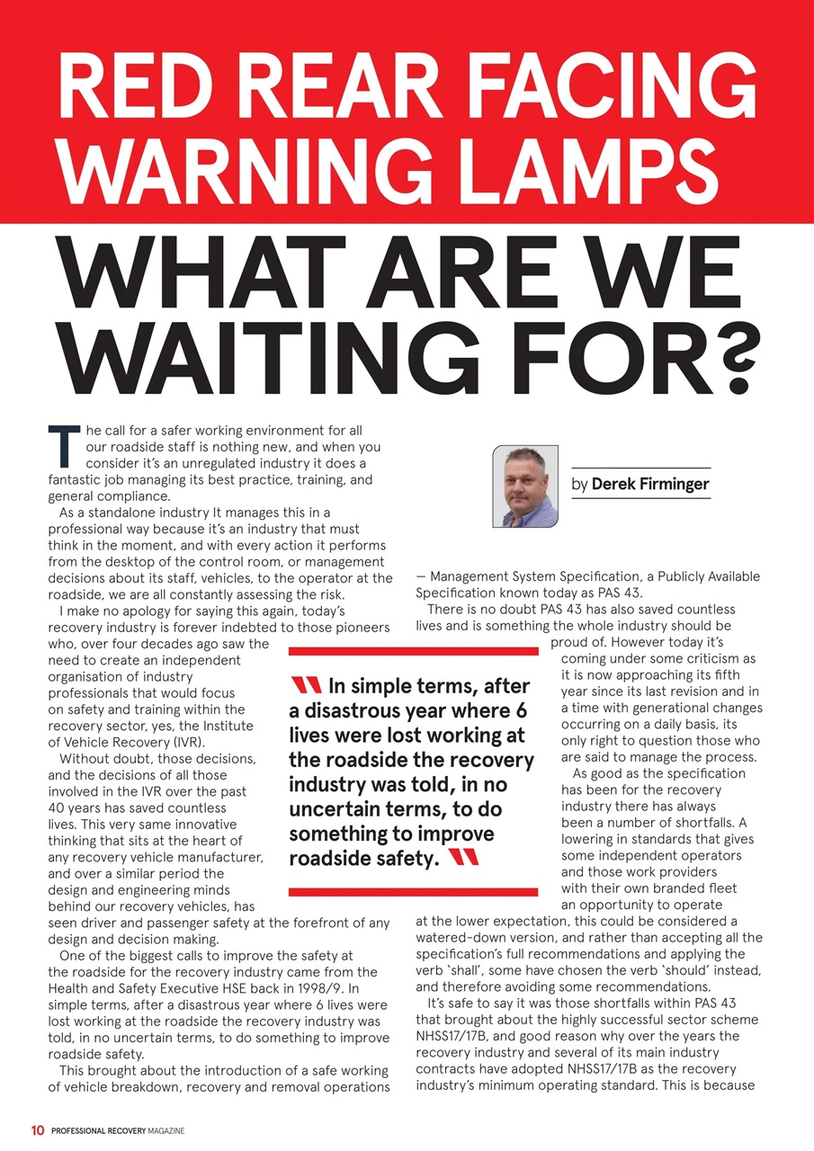 Professional Recovery Magazine - Issue 379 Back Issue Professional Recovery Magazine - Issue 379 Back Issue