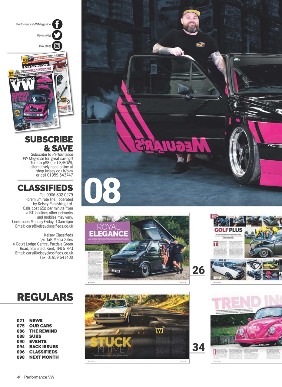 Performance VW Magazine - Aug-23 Back Issue