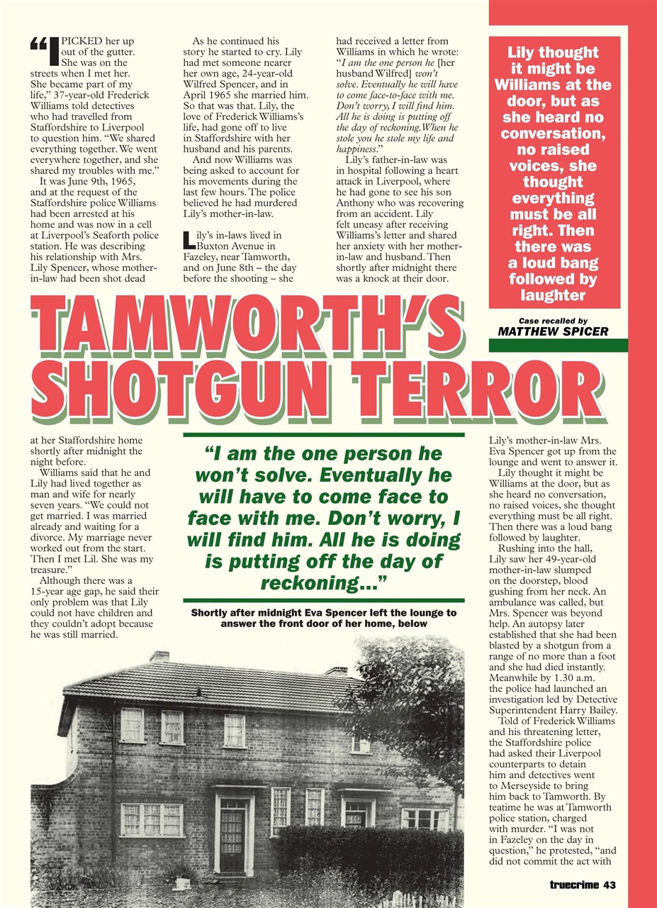 True Crime Magazine - True Crime July 2023 Retour à l'édition précédente