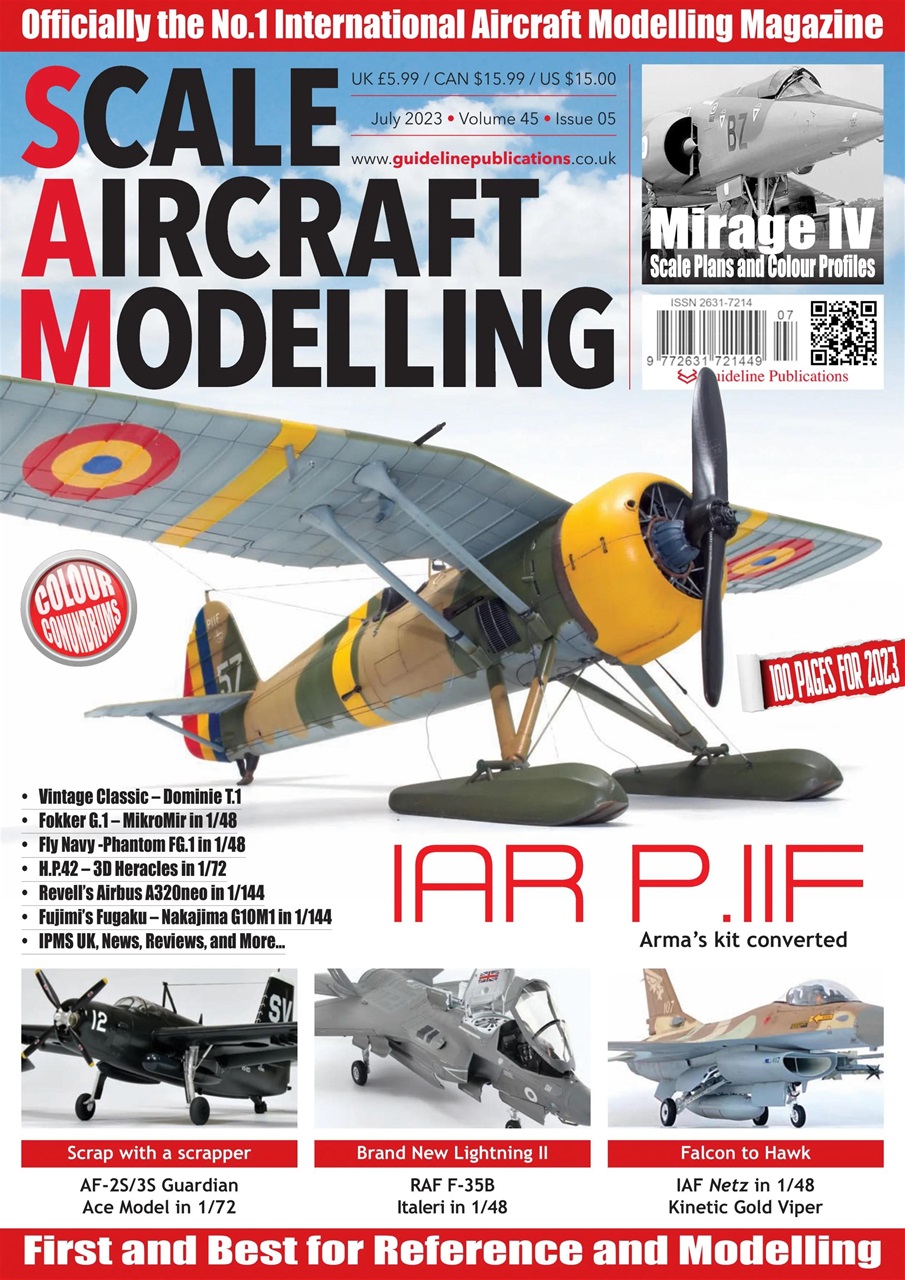 Scale Aircraft Modelling Magazine - July 2023 Back Issue