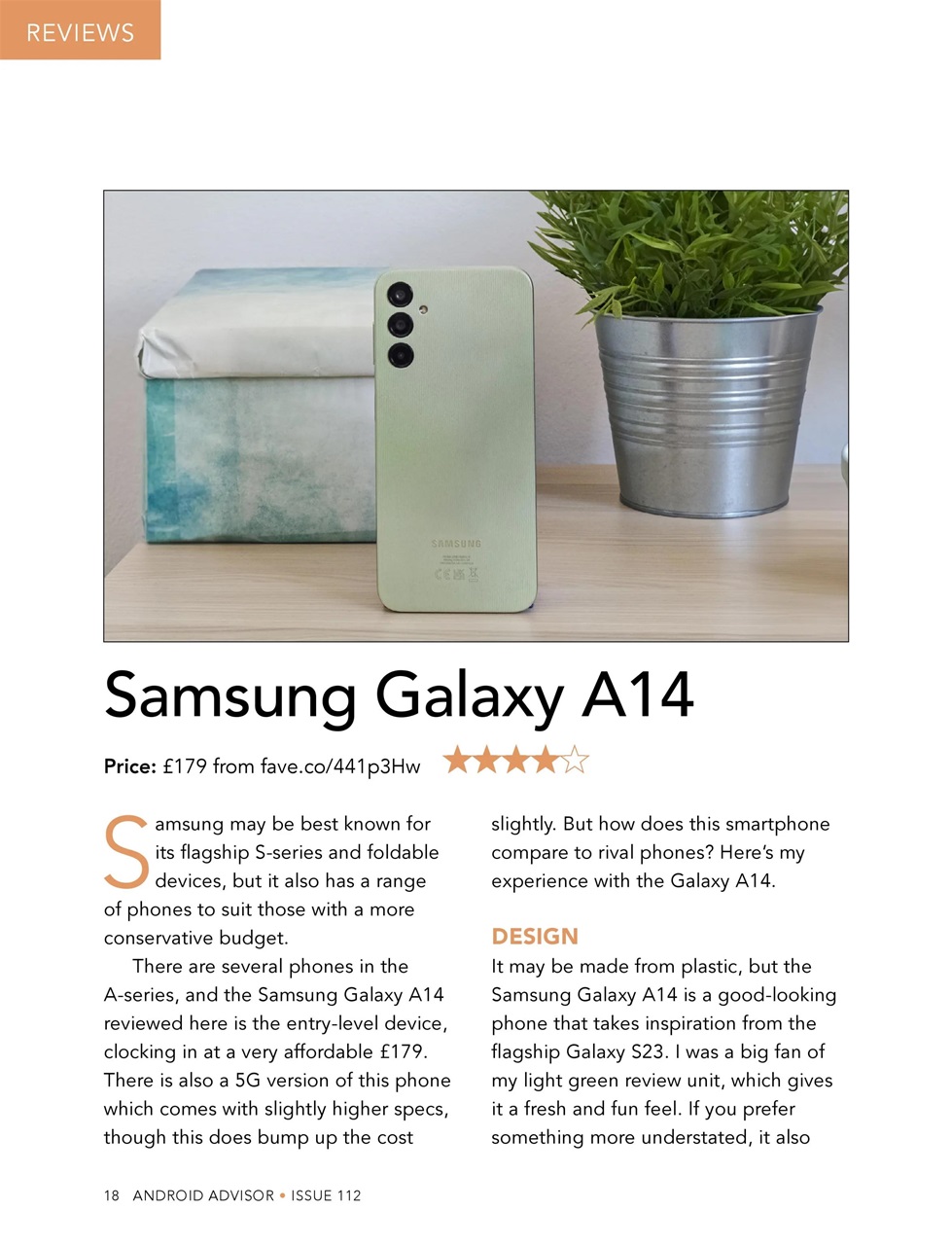 Android Advisor Magazine - Issue 112 Back Issue Android Advisor Magazine - Issue 112 Back Issue