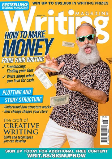Writing Magazine - August 2023 Subscriptions | Pocketmags