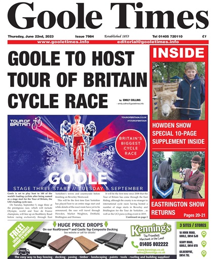 Goole Times Magazine - June 22nd 2023 Back Issue