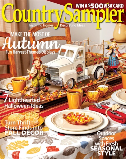 Country Sampler Magazine - September 2023 Subscriptions | Pocketmags