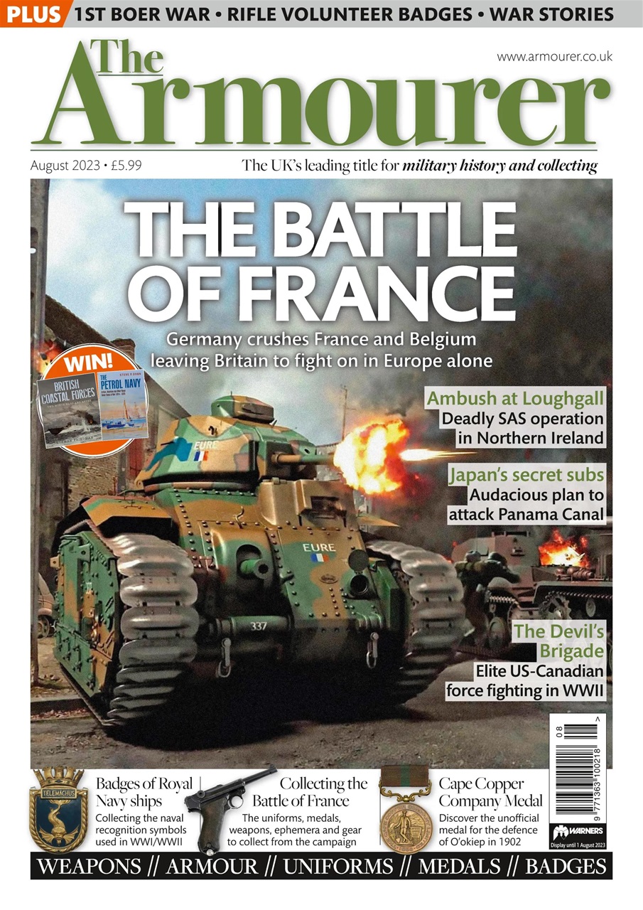 The Armourer Magazine - August 2023 Back Issue