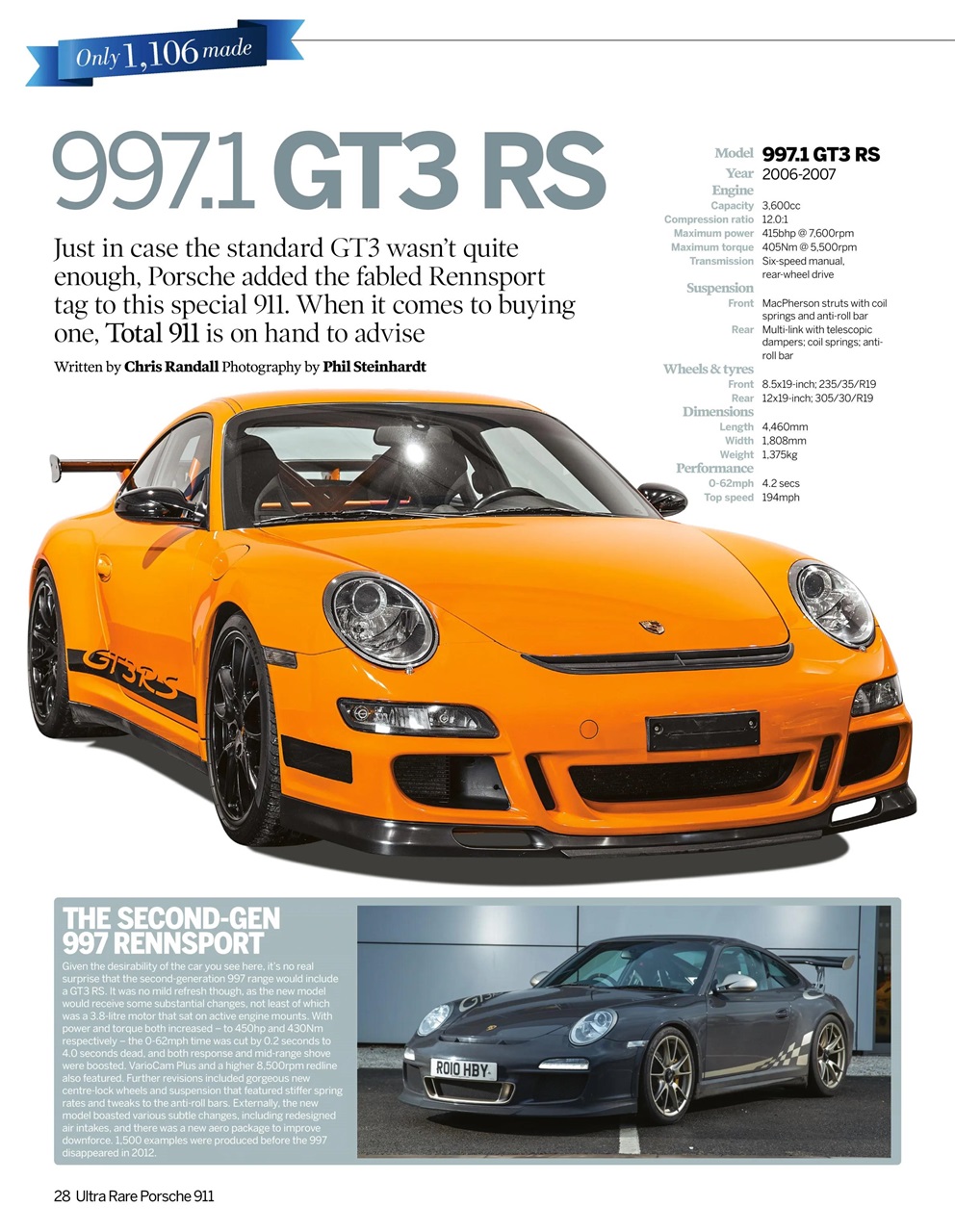 Total 911 Bookazine - Ultra Rare Porsche 911 Book Sixth Edition Back Issue