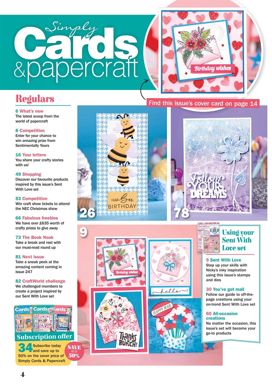 Simply Cards & Papercraft Magazine - Issue 246 Back Issue