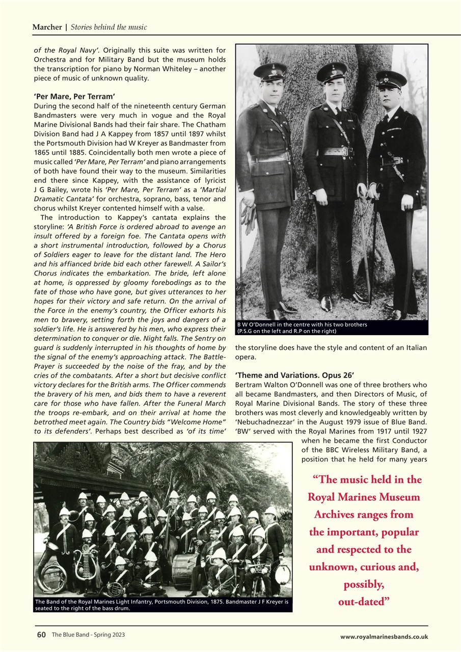 Blue Band Magazine - Blue Band Spring 23 edition Retour à l'édition ...