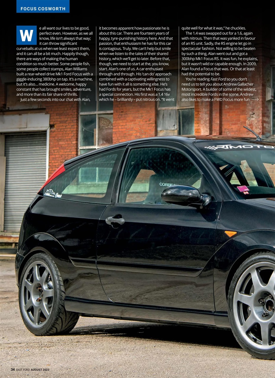 Fast Ford Magazine - Aug-23 Back Issue