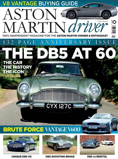 Aston Martin Driver Magazine - Issue 8 Back Issue