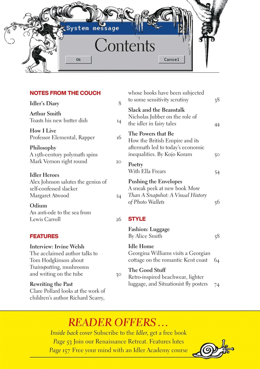 The Idler Magazine - Jul/Aug 2023 Back Issue