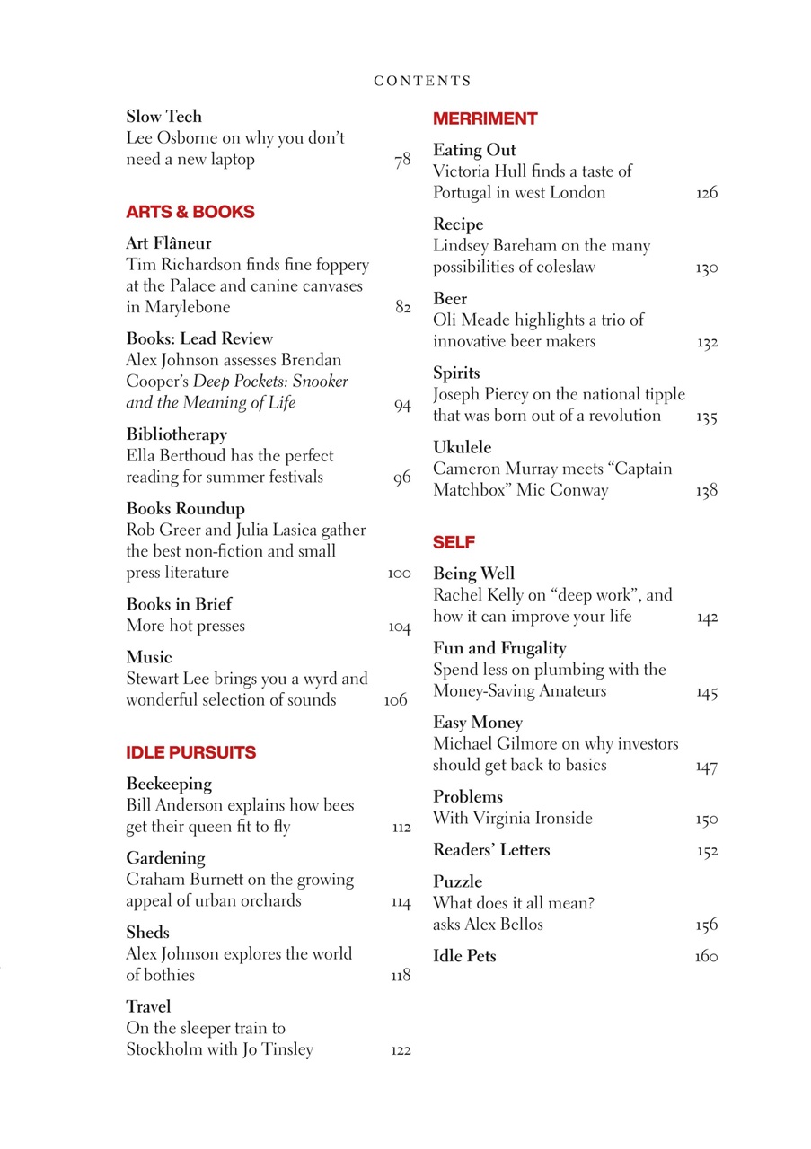 The Idler Magazine - Jul/Aug 2023 Back Issue