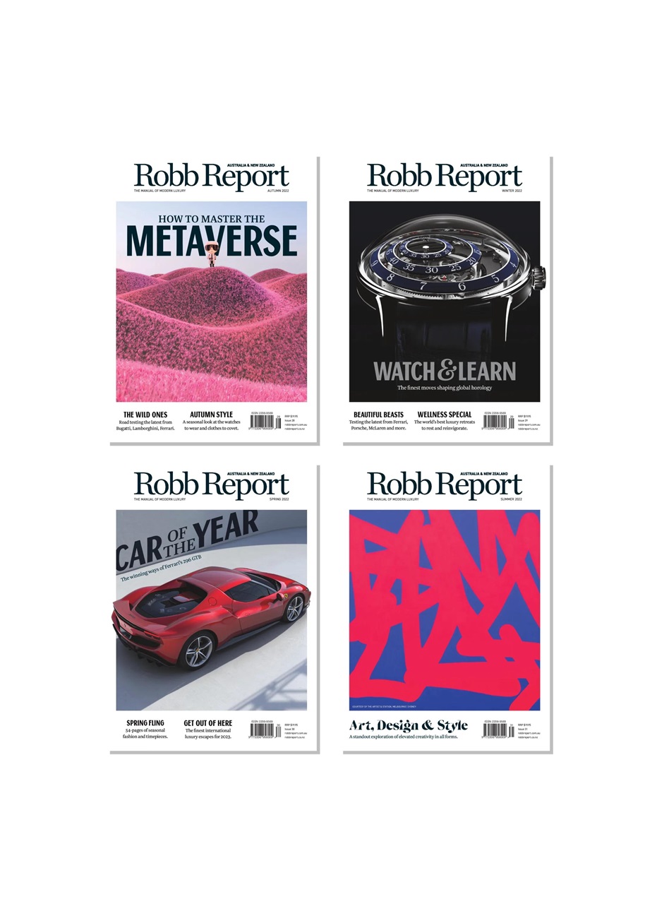 Robb Report Australia & New Zealand Magazine - Winter 2023 Back Issue