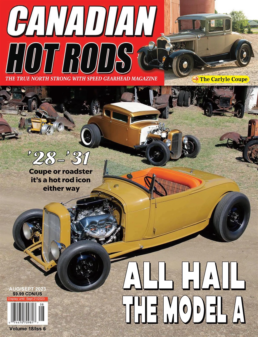 Canadian Hot Rods Magazine - August-September 2023 Back Issue