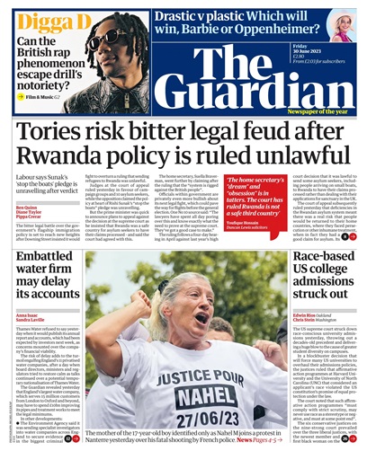 The Guardian Newspaper Magazine Friday June 30 2023 Back Issue