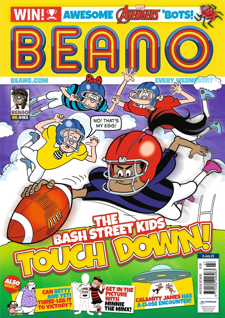 Beano Magazine - 05/07/2023 Back Issue