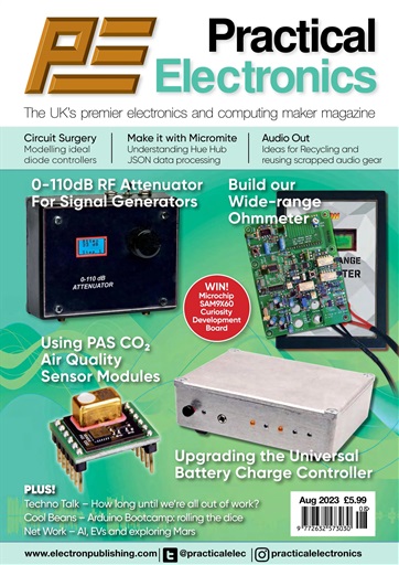 Practical Electronics Magazine - August 2023 Subscriptions | Pocketmags
