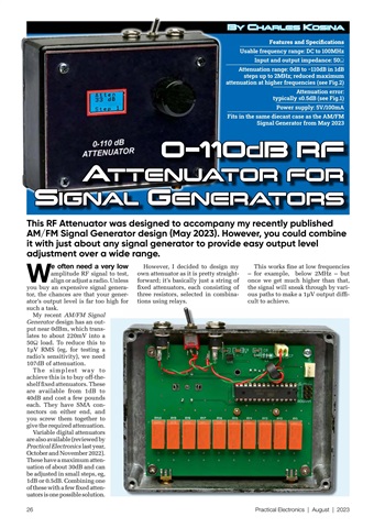 Practical Electronics Magazine - August 2023 Subscriptions | Pocketmags
