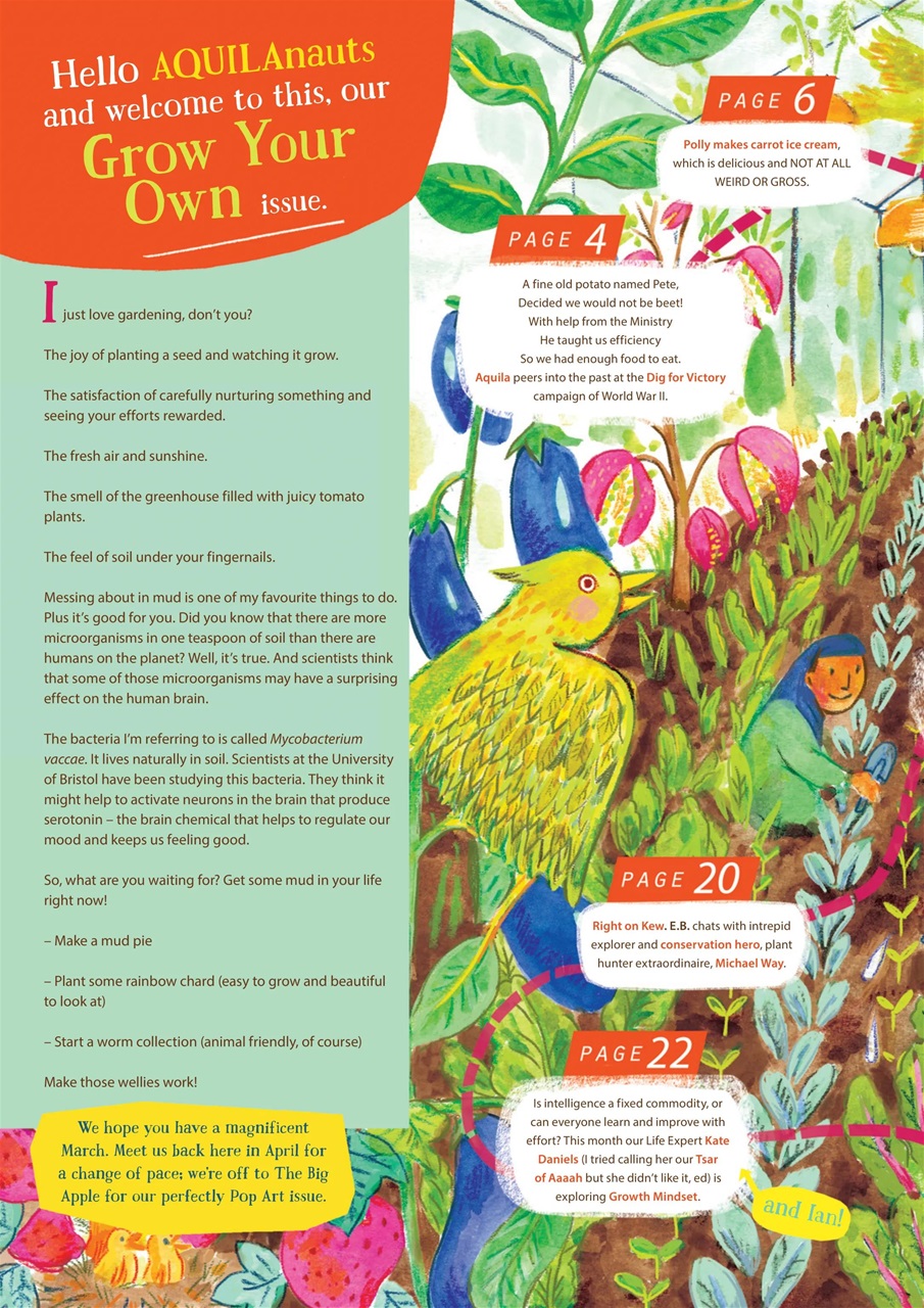 Aquila Magazine - Grow Your Own Back Issue