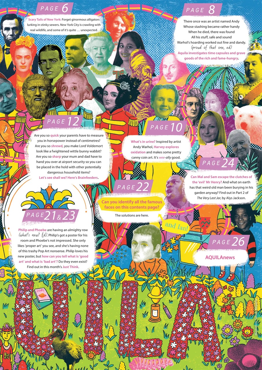 Aquila Magazine - Pop Art Back Issue