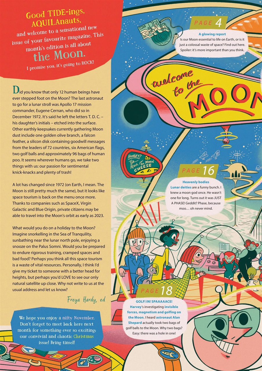 Aquila Magazine - The Moon Back Issue