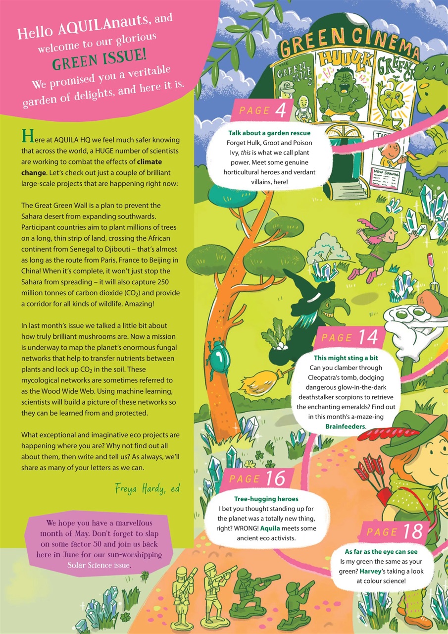 Aquila Magazine - The Green Issue Back Issue