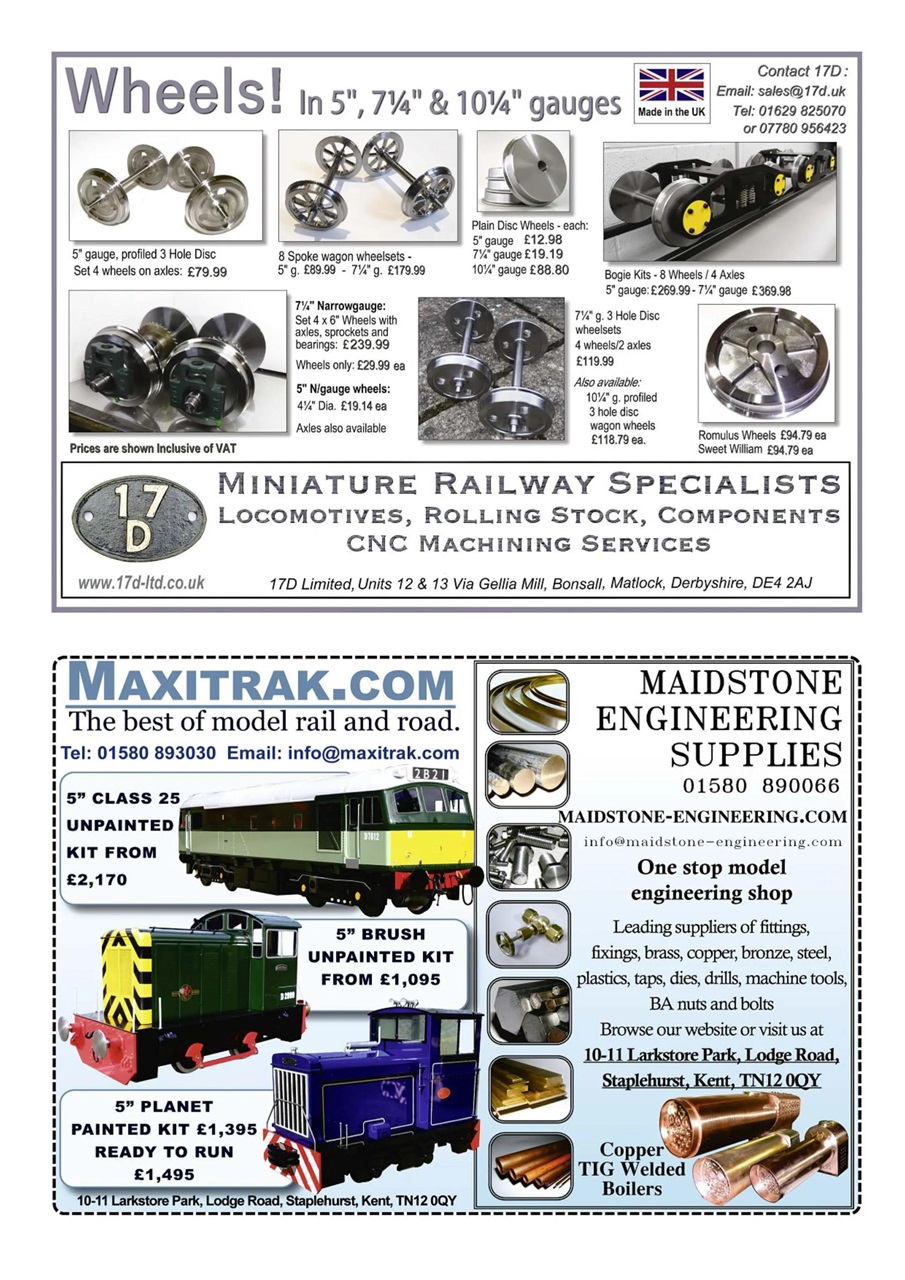 Model Engineer Magazine - Issue 4721 Back Issue