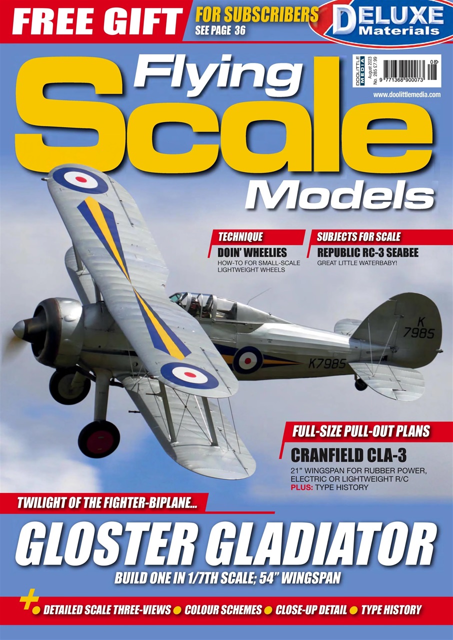 Flying Scale Models Magazine - Aug 23 Back Issue