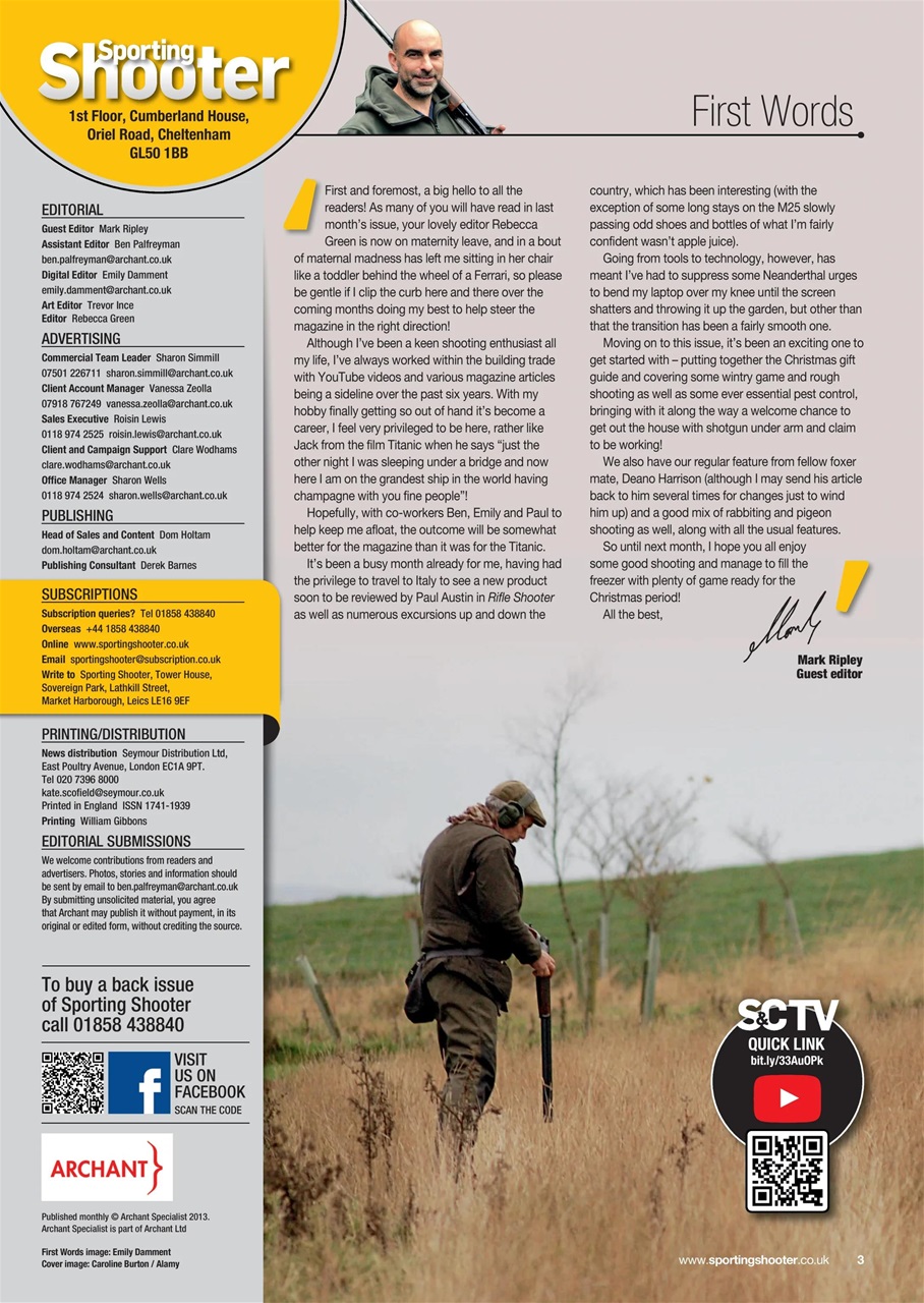 Sporting Gun Magazine - December 2021 - Sporting Shooter Back Issue