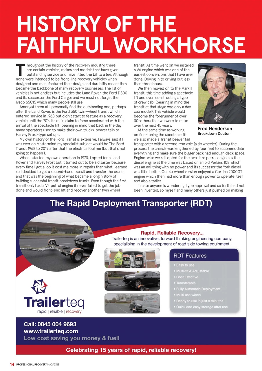 Professional Recovery Magazine Issue 380 Back Issue