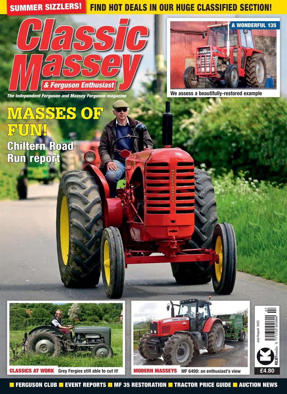 Classic Massey Magazine - July/Aug 23 Back Issue