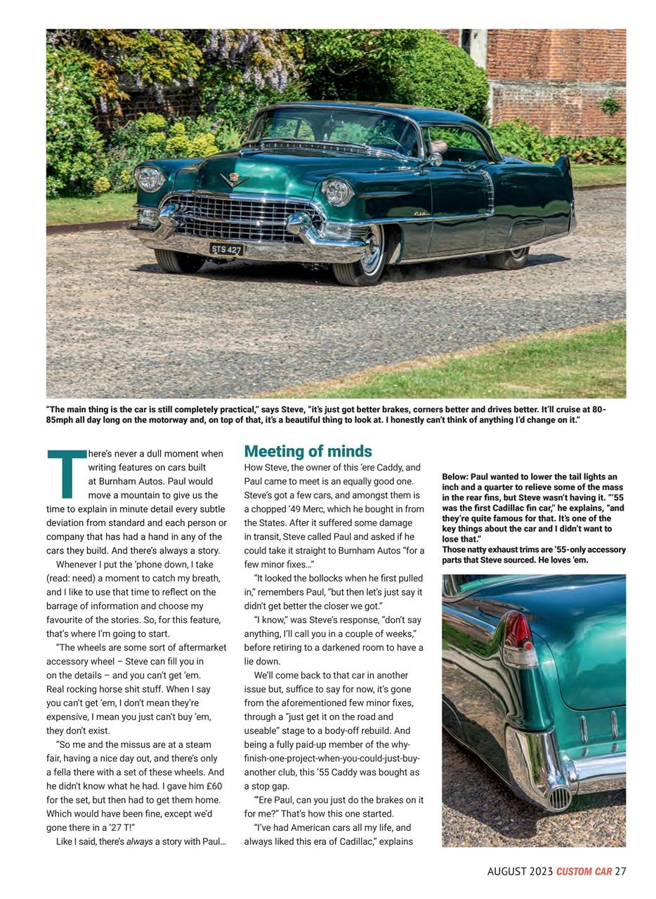 Custom Car Magazine - August 2023 Back Issue