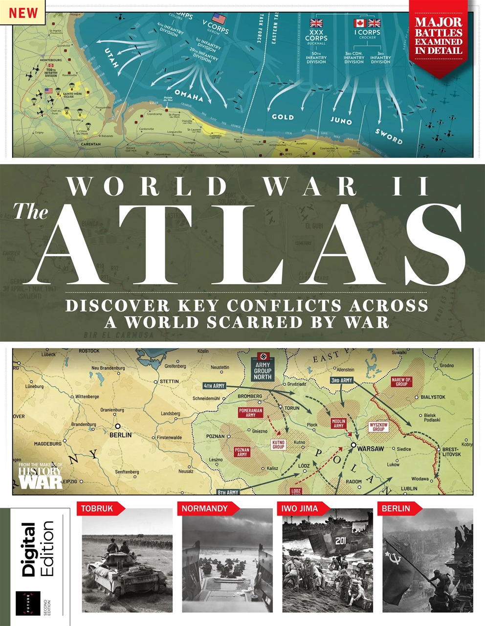History of War Bookazine - World War II: The Atlas Second Edition Back ...