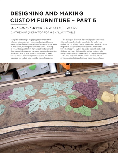 Furniture & Cabinetmaking Magazine - Issue 313 Subscriptions | Pocketmags