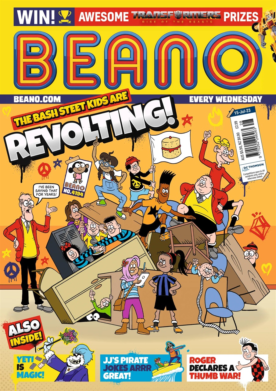 Beano Magazine - 12/07/2023 Back Issue