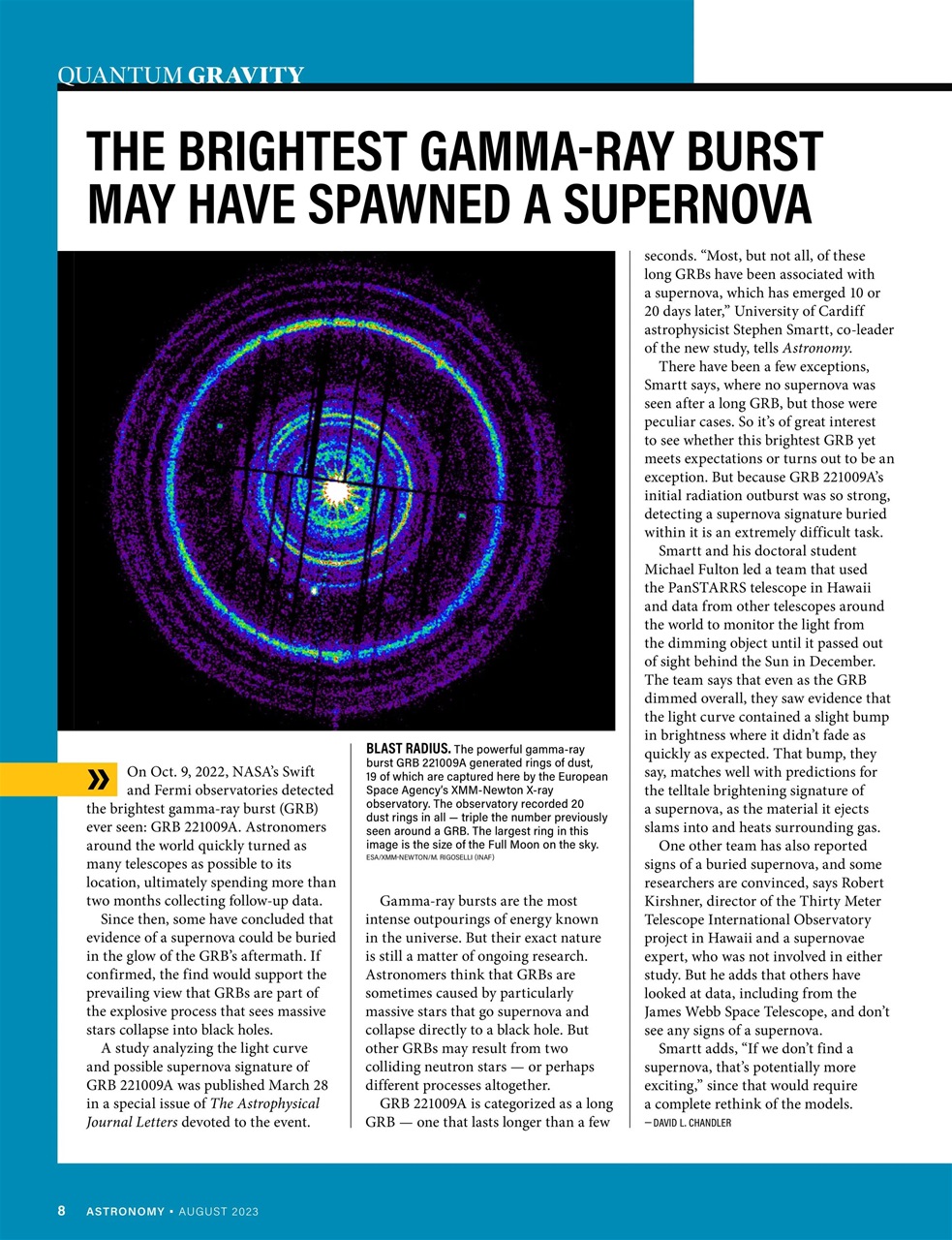 Astronomy Magazine - Aug-23 Back Issue