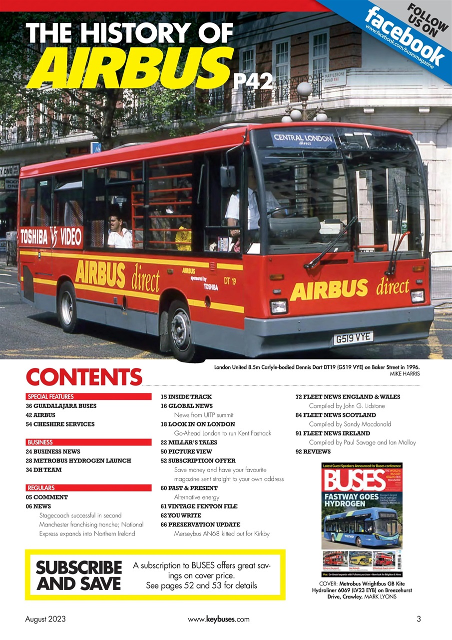 Buses Magazine - August 2023 Back Issue