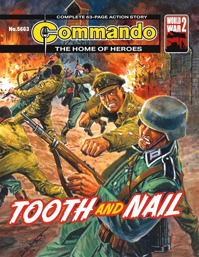Commando Magazine - 5663 Back Issue