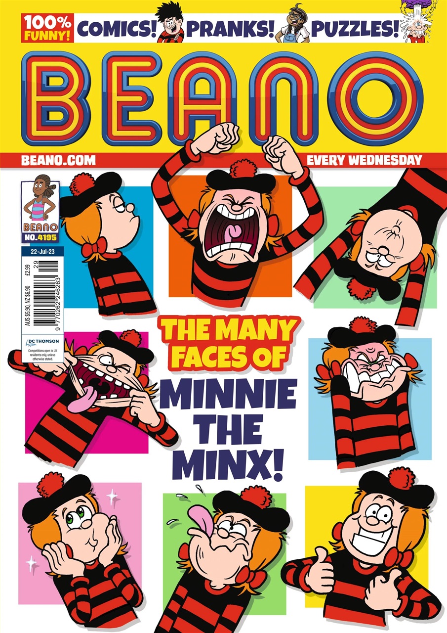 Beano Magazine - 19/07/2023 Back Issue