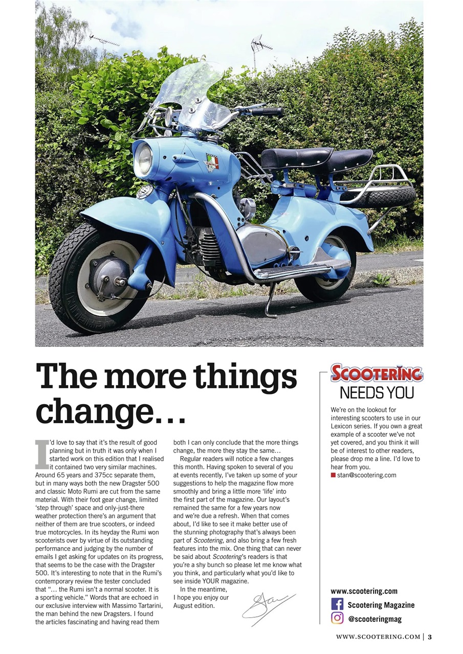 Scootering Magazine - August 2023 Back Issue