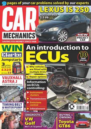Car Mechanics Magazine - Aug-23 Subscriptions | Pocketmags