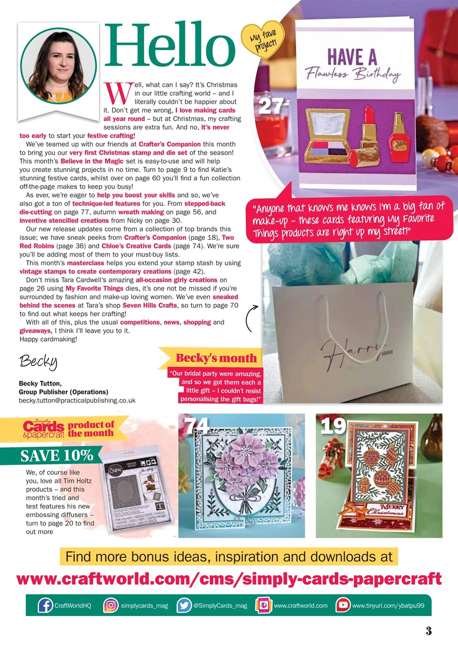 Simply Cards & Papercraft Magazine - Issue 247 Back Issue Simply Cards & Papercraft Magazine - Issue 247 Back Issue