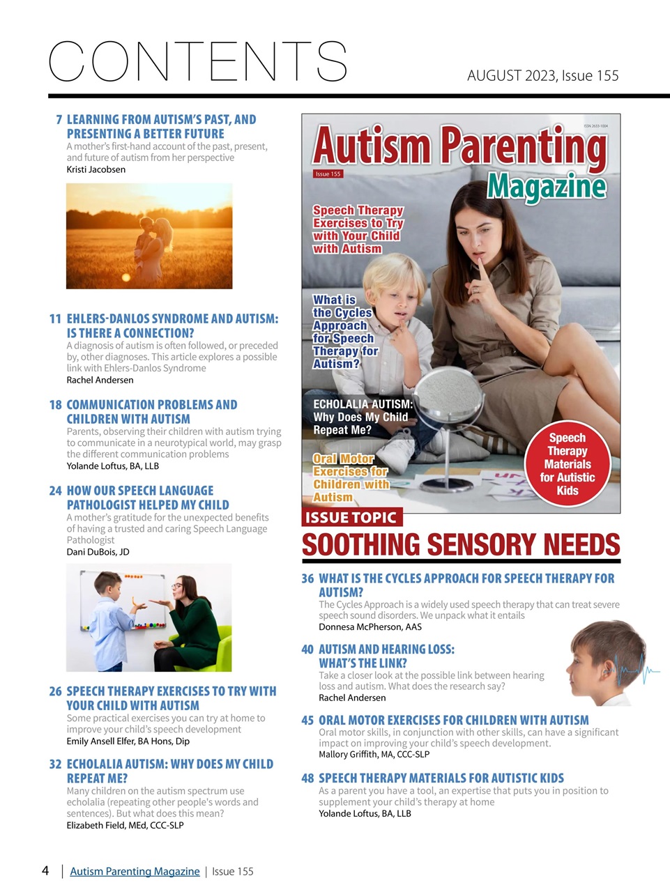 Autism Parenting Magazine - Issue 155 Back Issue