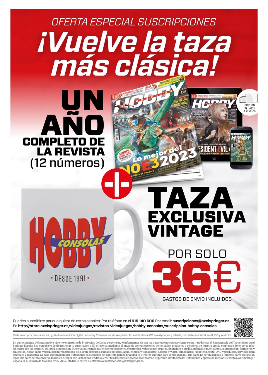 Hobby Consolas Magazine - Hobby Consolas 385 Edición anterior