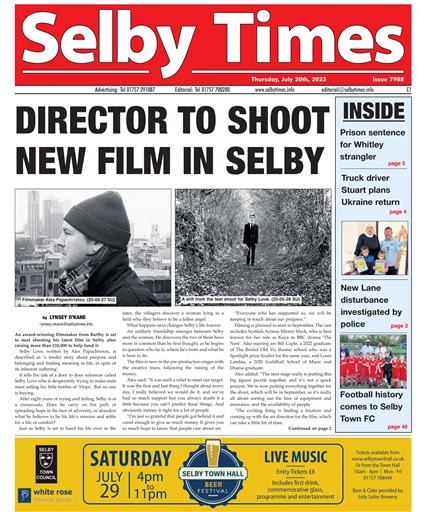 Selby Times Magazine - July 20th 2023 Back Issue