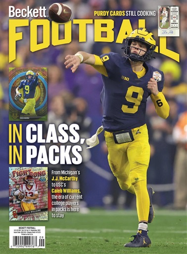 Beckett Football Magazine - September 2023 Subscriptions | Pocketmags