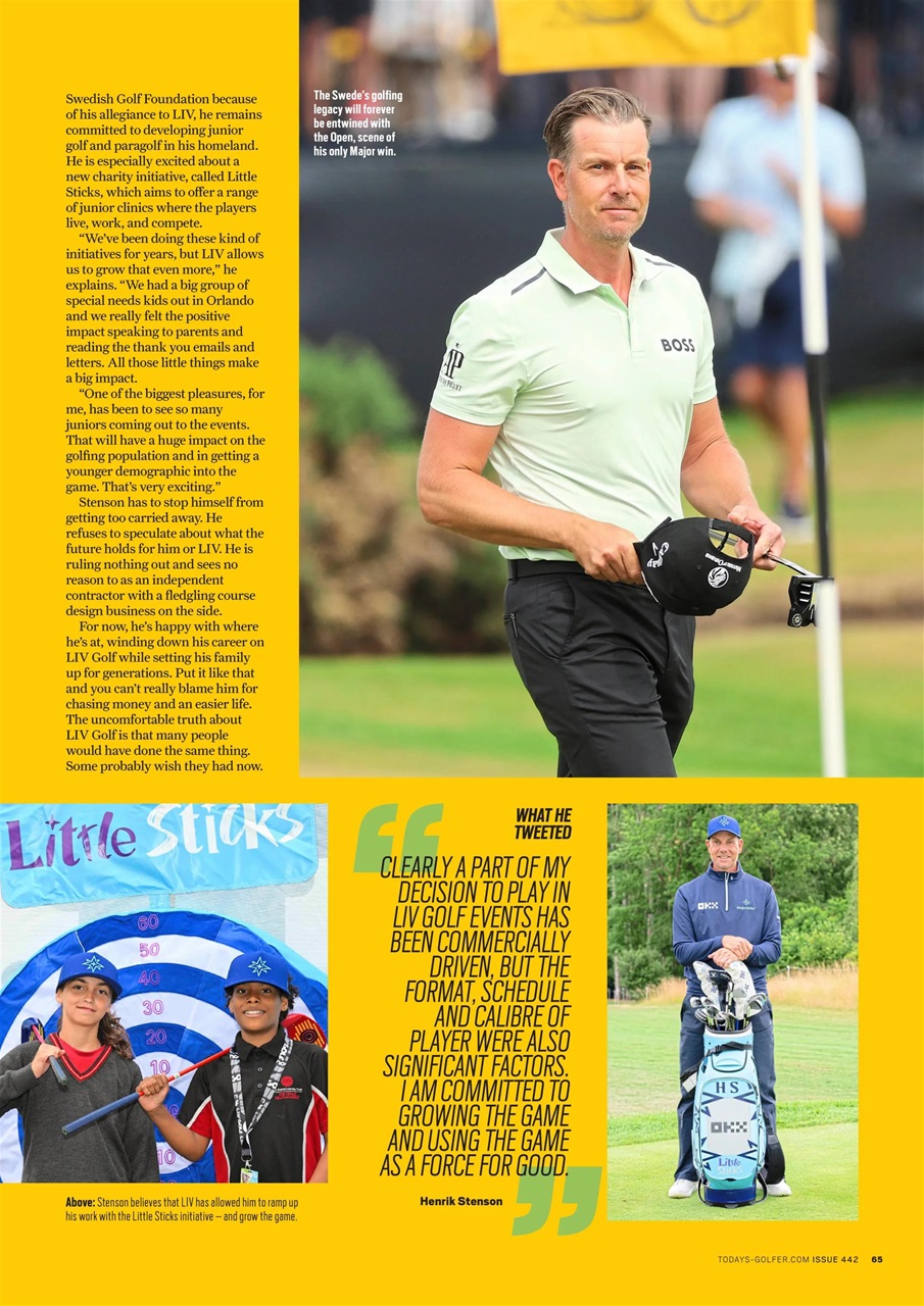 Today's Golfer Magazine - 442 Back Issue