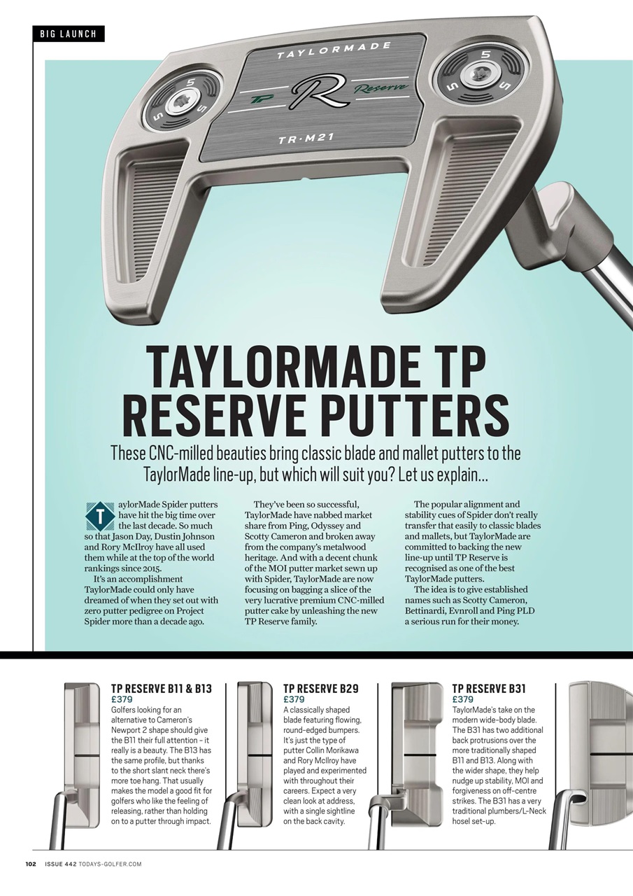 Today's Golfer Magazine - 442 Back Issue