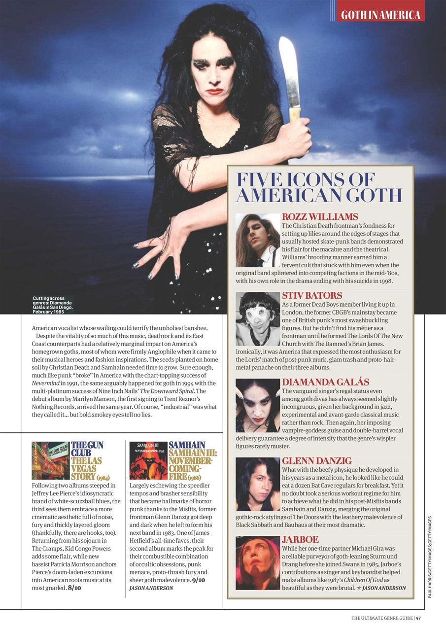 Uncut Magazine - Ultimate Genre Guide - Goth Special Issue Uncut Magazine - Ultimate Genre Guide - Goth Special Issue