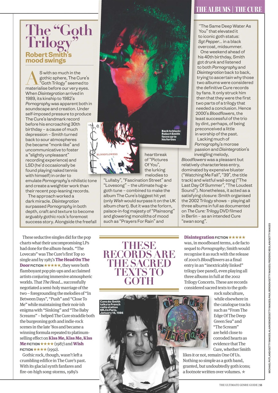 Uncut Magazine - Ultimate Genre Guide - Goth Special Issue Uncut Magazine - Ultimate Genre Guide - Goth Special Issue